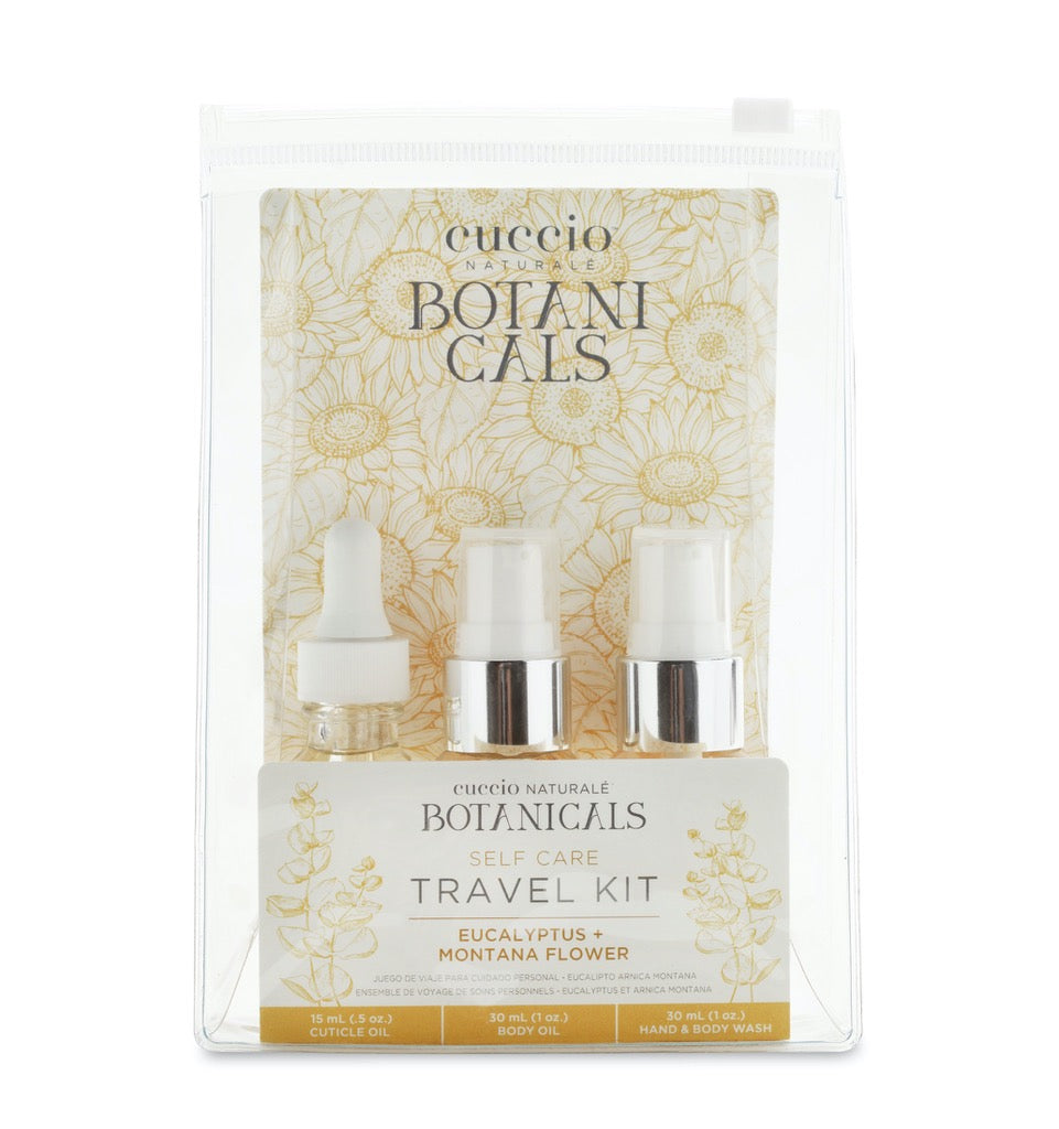 CUCCIO BOTANICALS travel kit | Cuccio