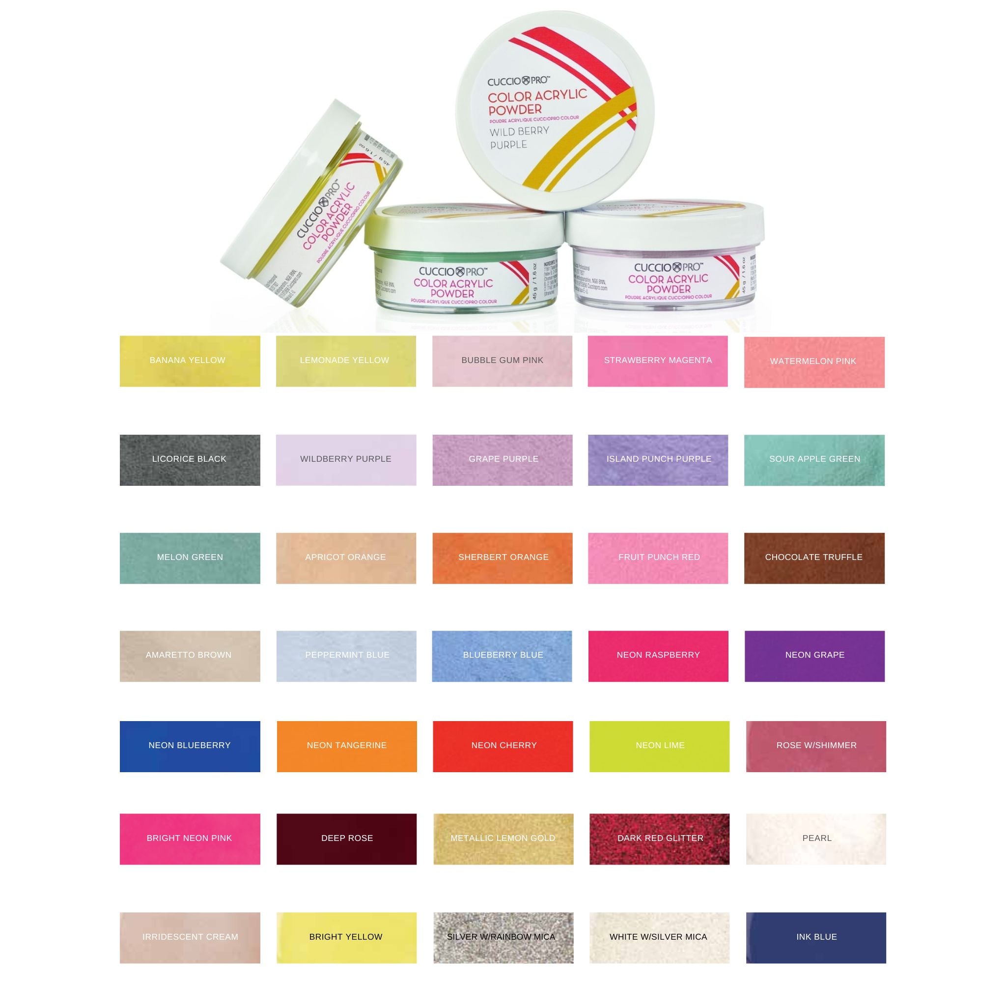 Professional Acrylic Nail Systems | Cuccio Pro