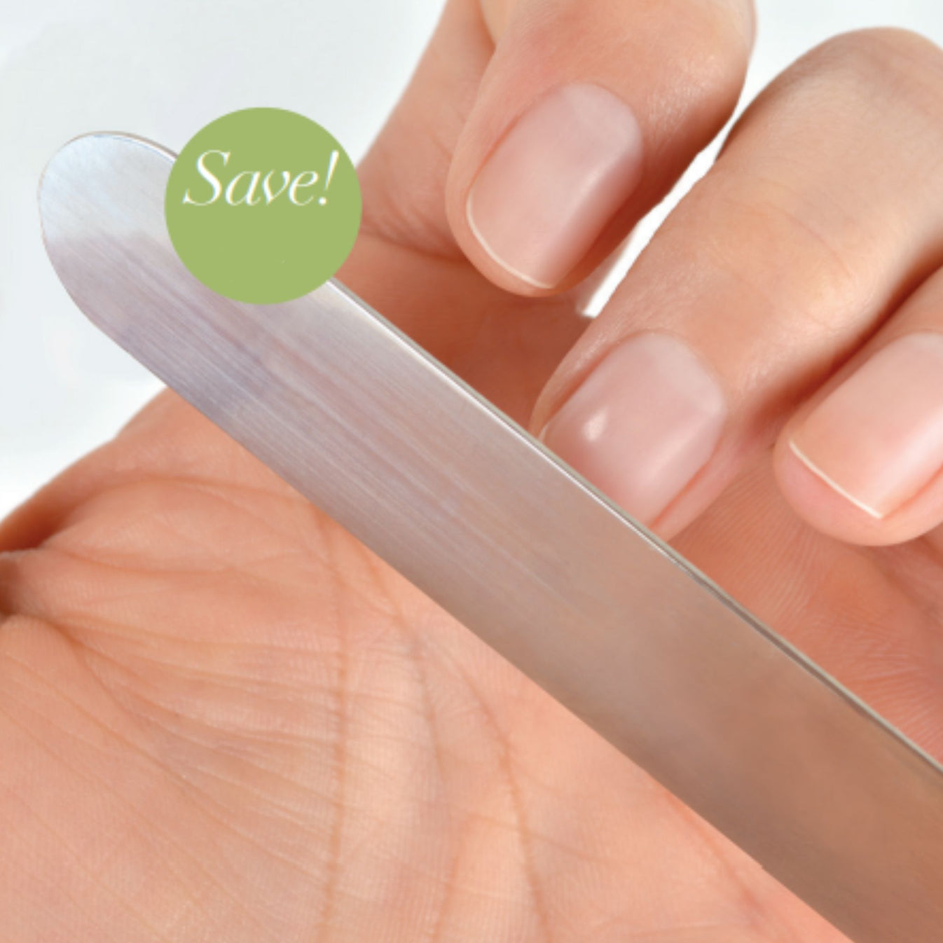 Stainless Steel Nail File | Cuccio